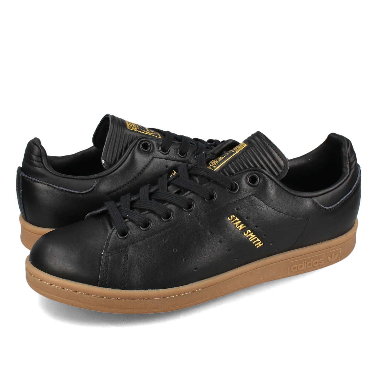 adidas STAN SMITH "CORE BLACK GUM" ID1341 （コアブラック/コアブラック/ガム） adidas ...