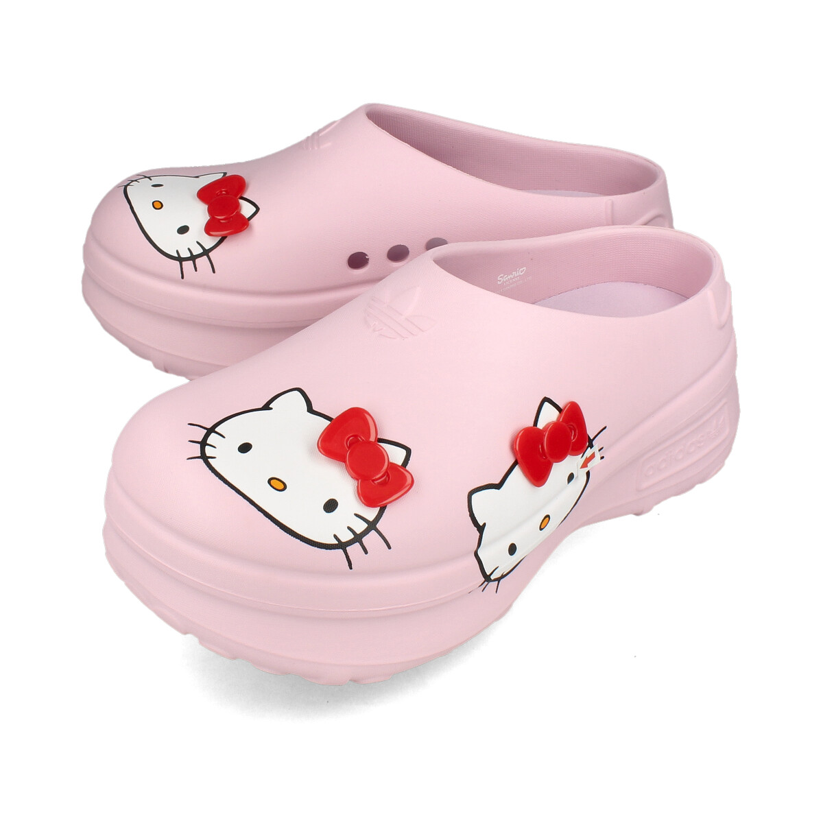 adidas WMNS HELLO KITTY × ADIFOM STAN MULE "CLEAR PINK" IG4446 （クリアピンク ...