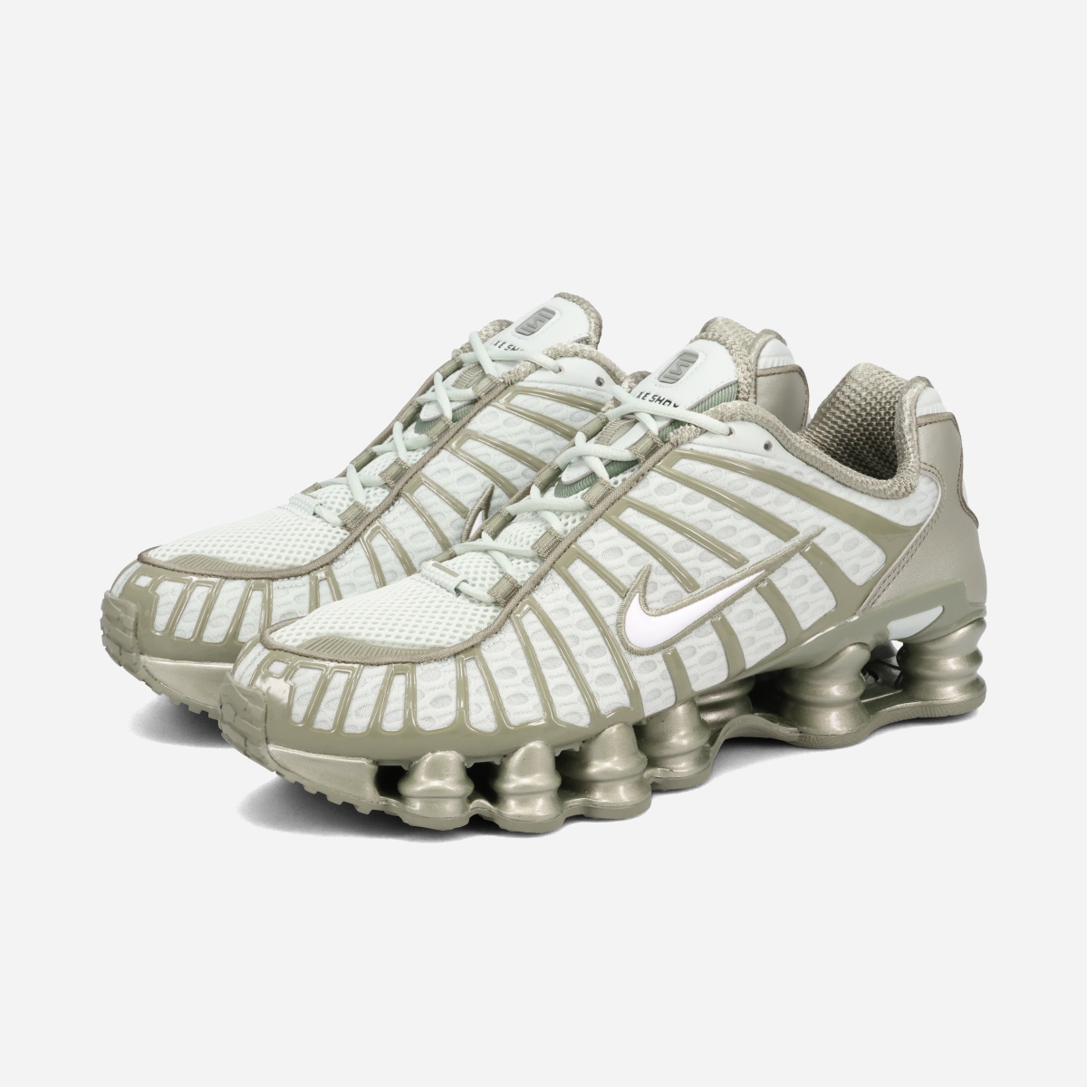 NIKE WMNS SHOX TL "LIGHT ARMY" AR3566-006 （ライトシルバー/ライトアーミー/ホワイト） ショックス ...