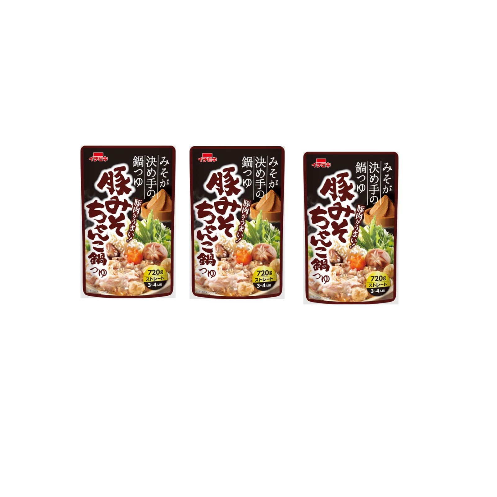 イチビキ イチビキ ストレート豚みそちゃんこ鍋つゆ 720g×3個 なべつゆ、なべスープ - 最安値・価格比較 - Yahoo!ショッピング