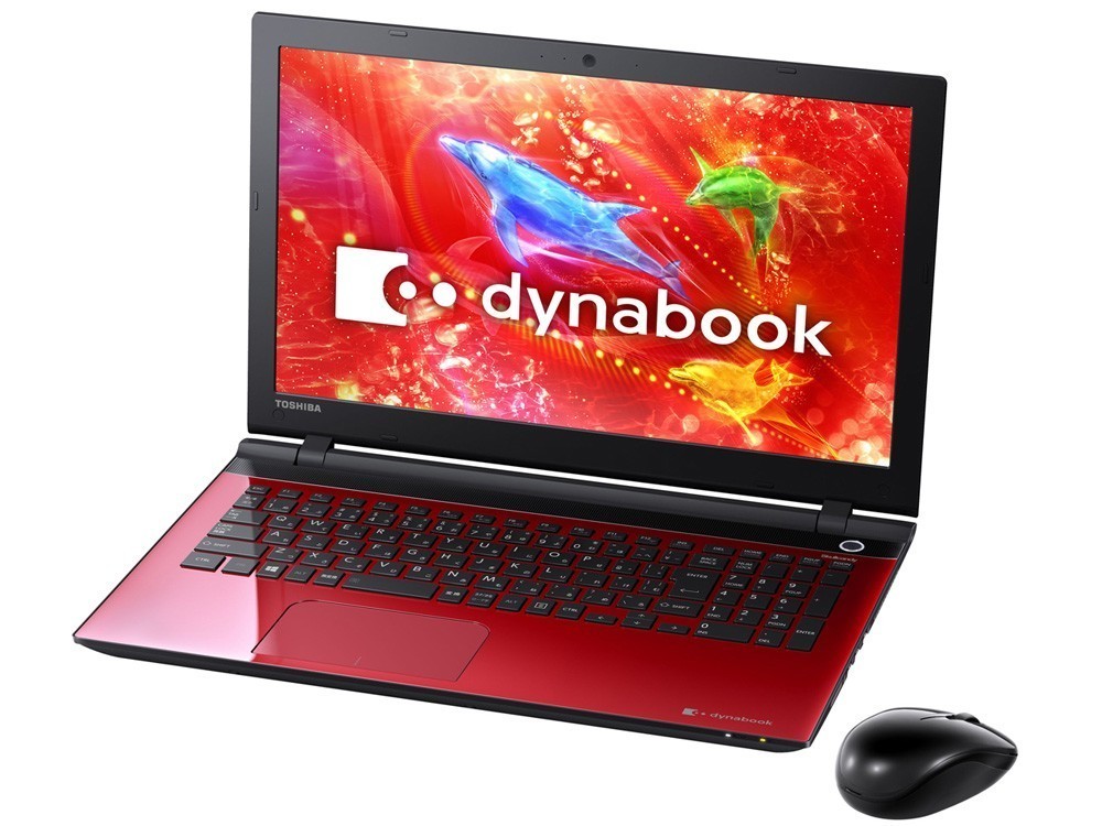 dynabook dynabook T55/V モデナレッド [PT55VRS-BJA3] 2016年4月発表 エディオンオリジナル（KuaL） dynabook T Windowsノート ...