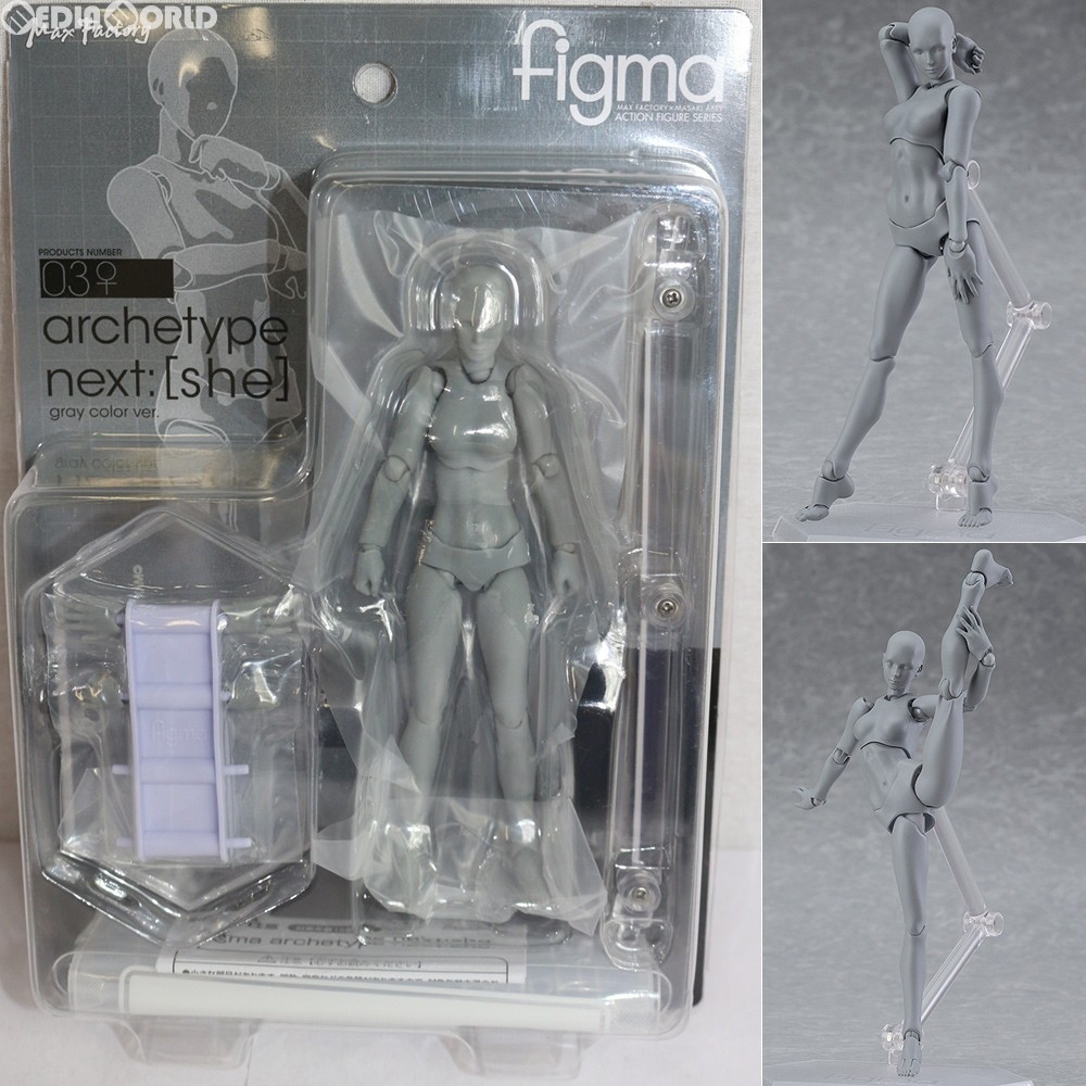 マックスファクトリー figma archetype next：she gray color ver. figma フィギュア本体 - 最安値 ...