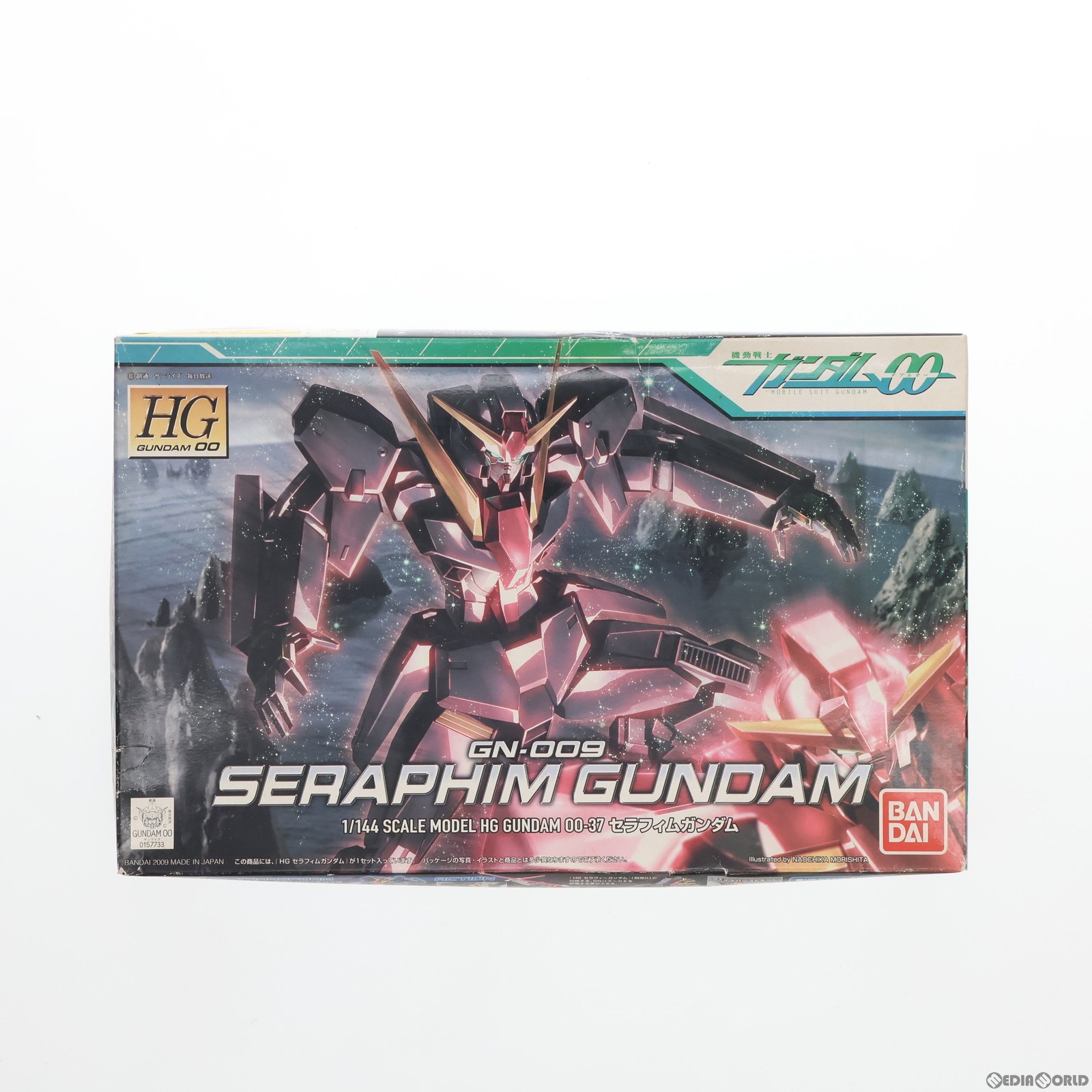BANDAI GN-009 セラフィムガンダム （1/144スケール HG00 37 機動戦士ガンダム00 2062414） 模型、プラモデル ...