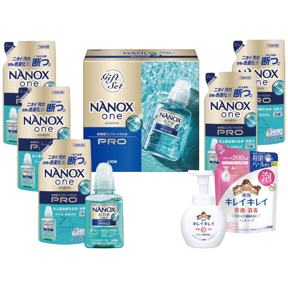 LION ライオン NANOX one PROギフト LNO-40 洗濯用洗剤ギフトセット - 最安値・価格比較 - Yahoo!ショッピング ...