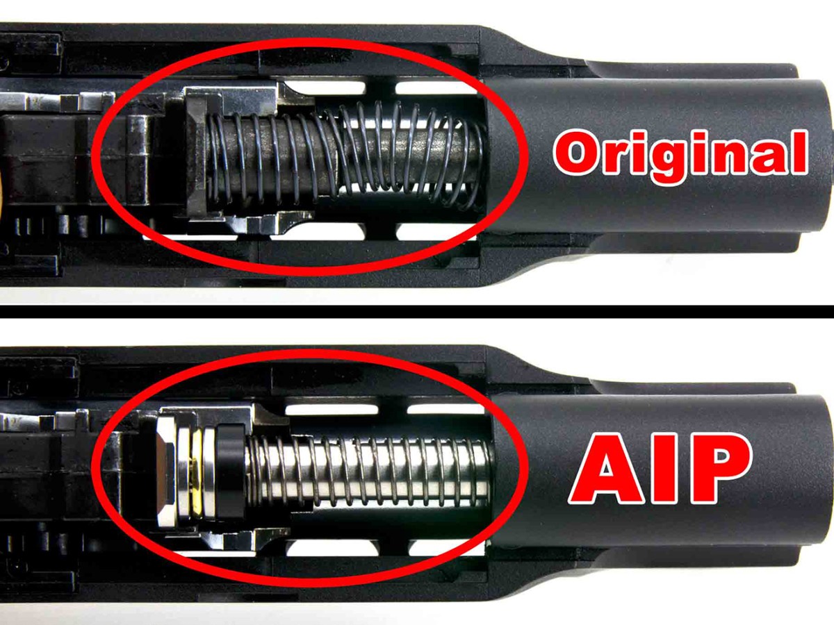 AIP ステンレス ベアリングリコイルスプリングガイド M&P9L :AIP003-MP9L:MILITARY BASE - 通販 ...