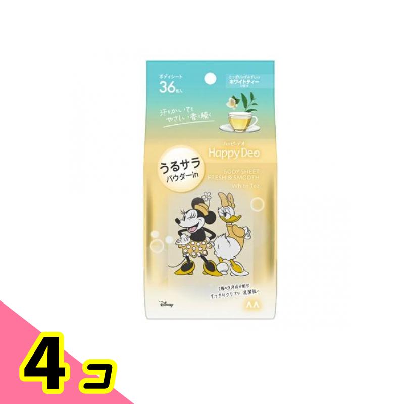 mandom ハッピーデオ ボディシート うるサラ ホワイトティー 36枚入×4 マンダム ハッピーデオ 制汗、デオドラントシート - 最安値・価格比較 - Yahoo!ショッピング｜口コミ ...