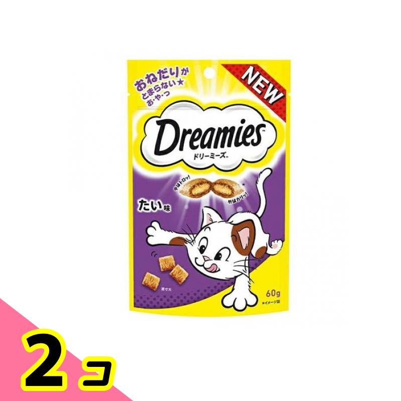 MARS（ペット用品、食品） ドリーミーズ たい味 60g×2個 Dreamies 猫用おやつ - 最安値・価格比較 - Yahoo ...