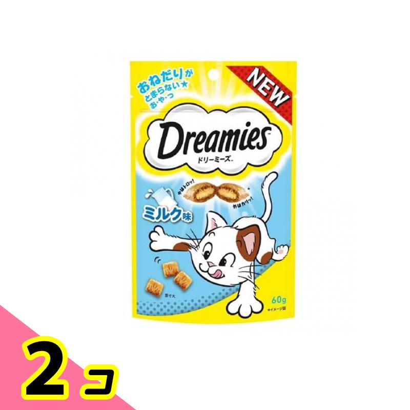 MARS（ペット用品、食品） ドリーミーズ ミルク味 60g×2個 Dreamies 猫用おやつ - 最安値・価格比較 - Yahoo ...