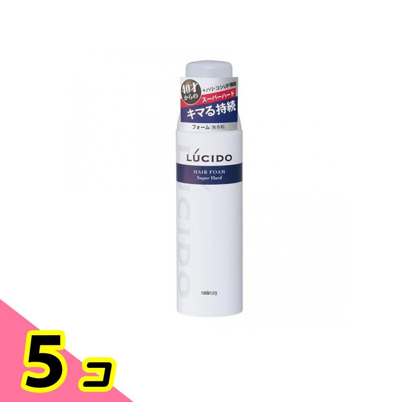 LUCIDO ルシード ヘアフォーム スーパーハード 185g×5個 ヘアスタイリング - 最安値・価格比較 - Yahoo!ショッピング｜口コミ・評判からも探せる