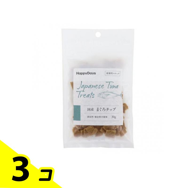 PetPro HappyDays 国産まぐろ100%チップ 30g×3個 猫用おやつ - 最安値・価格比較 - Yahoo!ショッピング｜口コミ・評判からも探せる