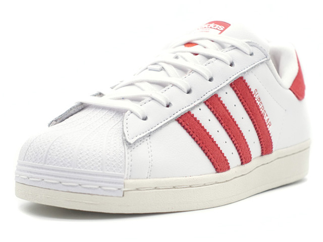 adidas SUPERSTAR "FOOTWEAR WHITE BRIGHT RED WONDER CLAY" IG5958 （フットウェア ...