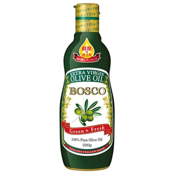 BOSCO 日清オイリオ BOSCO エキストラバージン オリーブオイル ～Green ＆ Fresh～ フレッシュキープボトル 320g×8本 オリーブオイル - 最安値・価格比較 ...