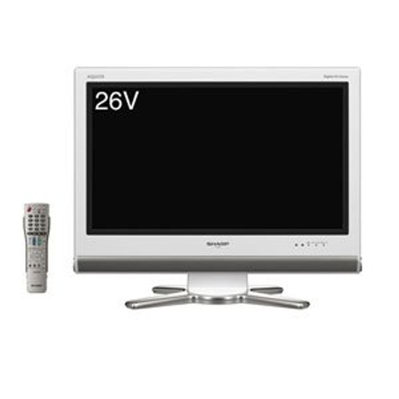 シャープ AQUOS LC-26D30-W [26V型 ホワイト] 液晶テレビ、薄型テレビ - 最安値・価格比較 - Yahoo!ショッピング｜口コミ・評判からも探せる