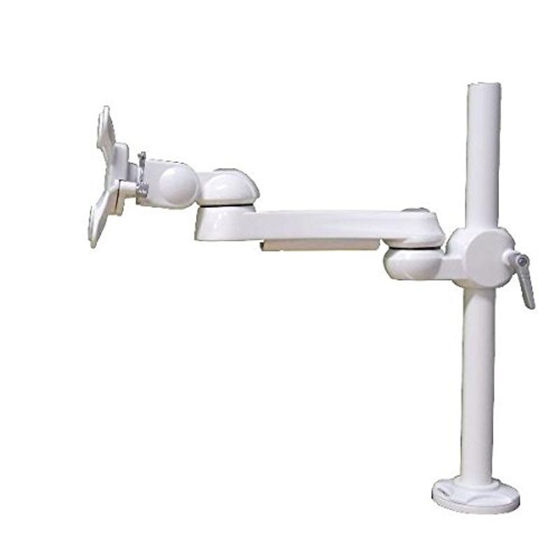 MODERNSOLID 水平多関節アーム（白色） ネジ固定 VESA75/100 LA-51AC-6Q-WH モニターアーム - 最安値・価格比較 - Yahoo!ショッピング｜口コミ・評判 ...