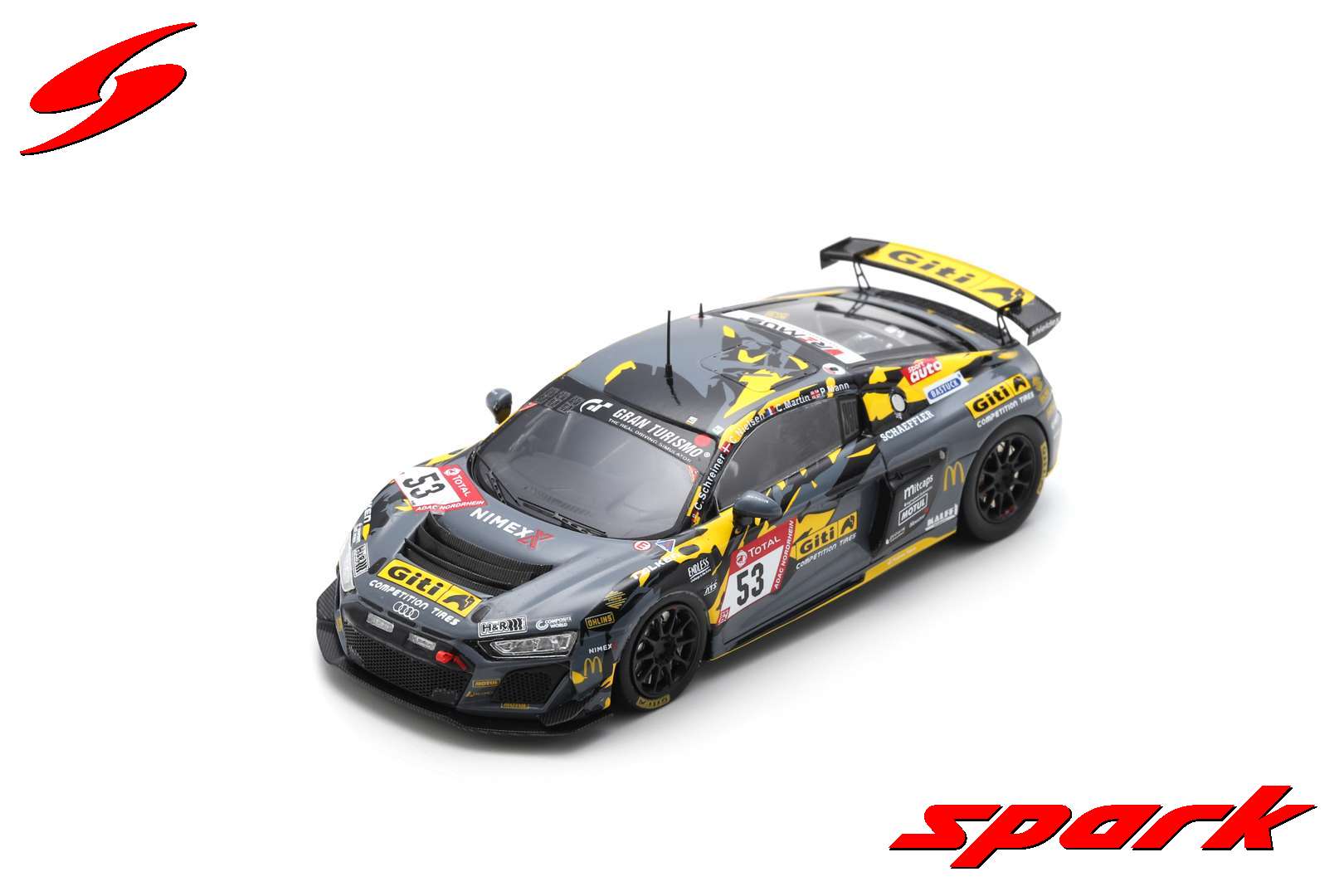 スパークモデル Audi R8 LMS GT4 No.53 GITI TIRE MOTORSPORT BY WS RACING Winner ...