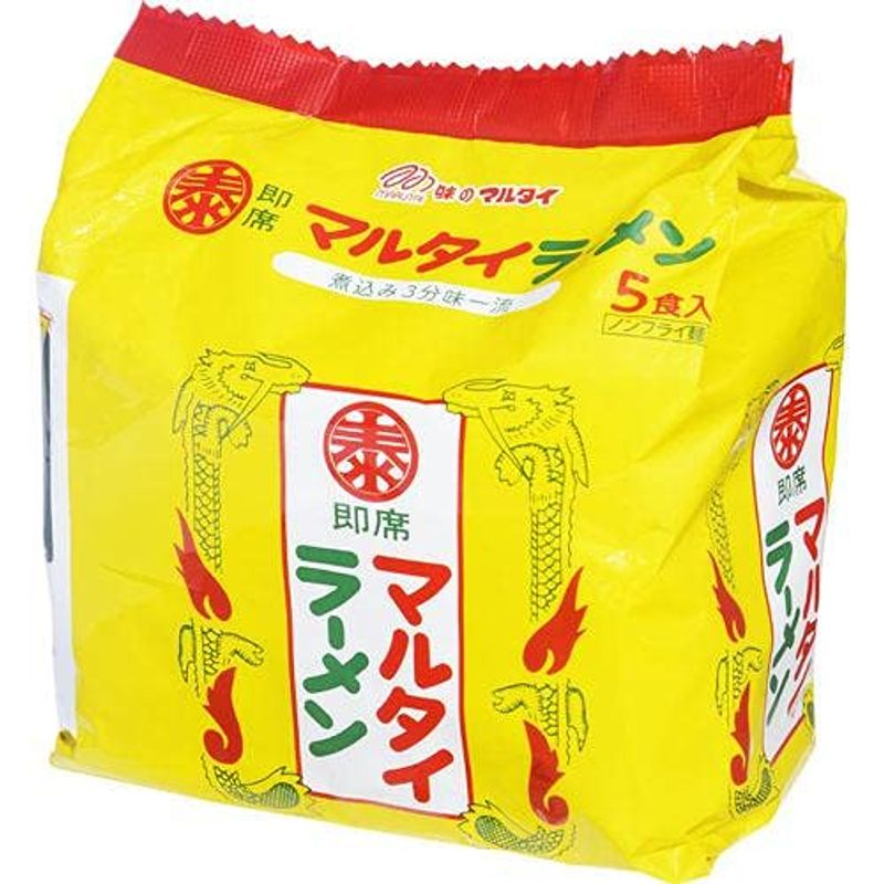 マルタイ 棒状めん マルタイラーメン5食入 410g×1個 インスタントラーメン - 最安値・価格比較 - Yahoo!ショッピング｜口コミ・評判からも探せる