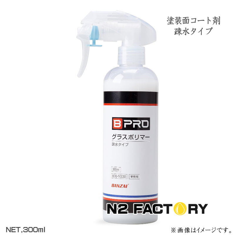 BPRO BPRO グラスポリマー 疎水タイプ 300ml BCQ-10C03 カーワックス、コーティング剤 - 最安値・価格比較 - Yahoo!ショッピング
