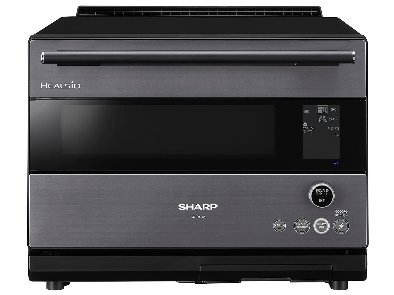 SHARP シャープ ウォーターオーブン ヘルシオ AX-RS1A-H （グレー系ダークメタル） ヘルシオ 電子レンジ - 最安値・価格比較 - Yahoo!ショッピング
