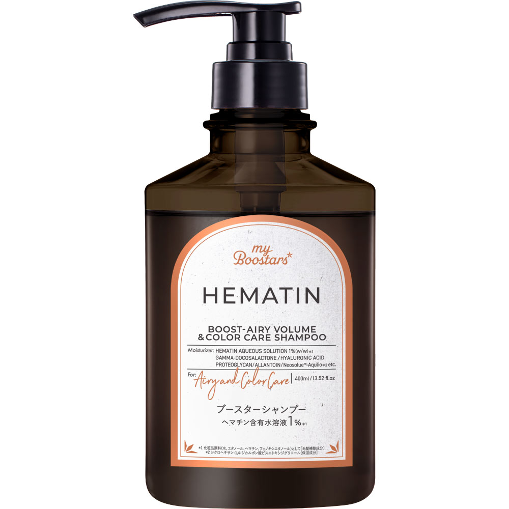 myBoostars myBoostars ヘマチン エアリー＆カラーケア シャンプー ポンプ 400ml×1個 ヘアシャンプー - 最安値・価格比較 - Yahoo!ショッピング｜口コミ ...