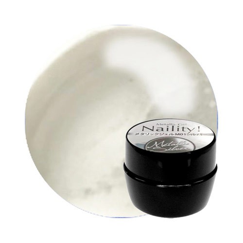 Naility! ネイリティー ジェルネイルカラー メタリックジェル M01 シルバー 4g ネイル用ジェル - 最安値・価格比較 - Yahoo!ショッピング