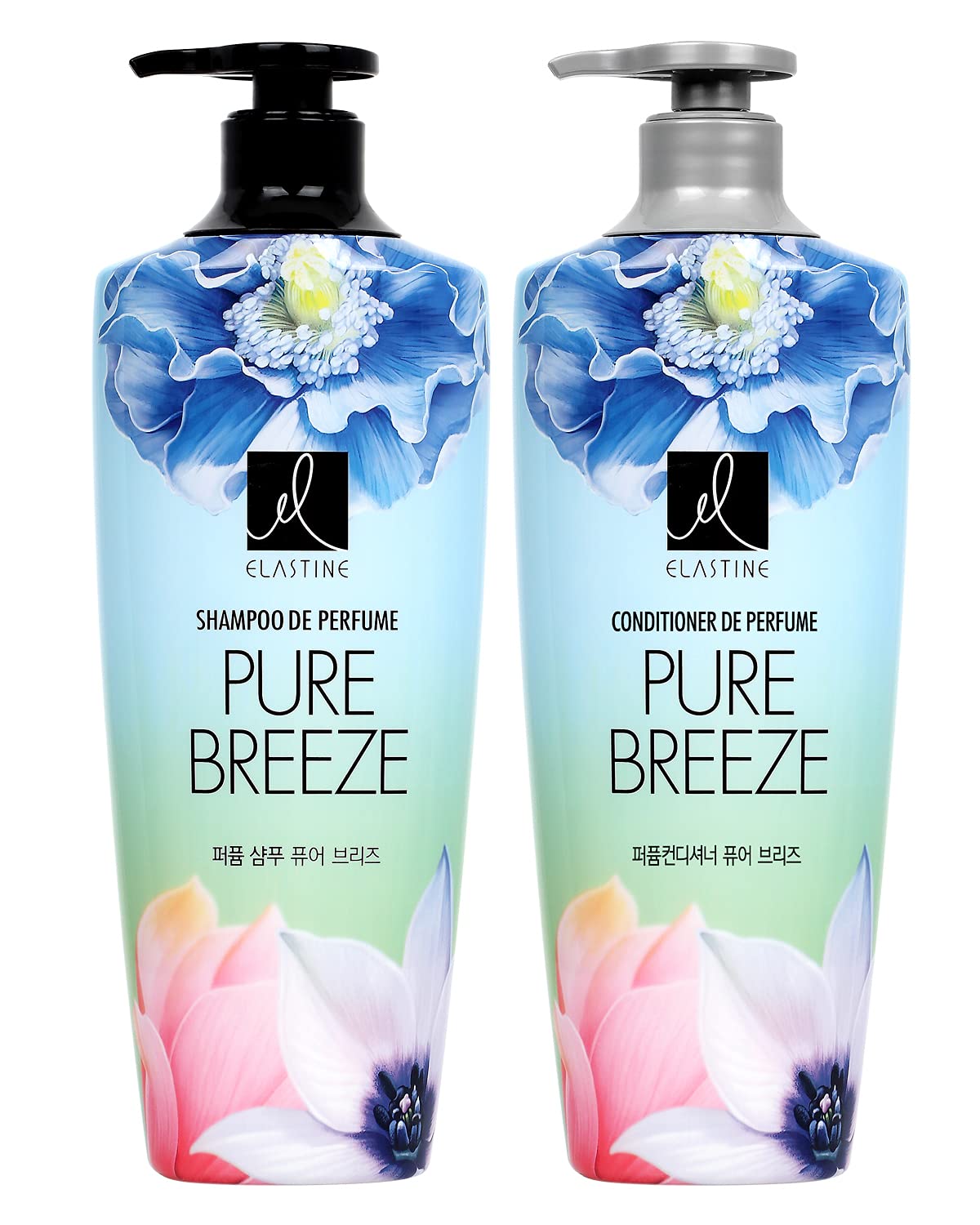 ELASTINE エラスティン パヒューム ピュアブリーズ シャンプー＆コンディショナー セット（600ml＋600ml）×1個 ヘアシャンプー - 最安値・価格比較 - Yahoo ...