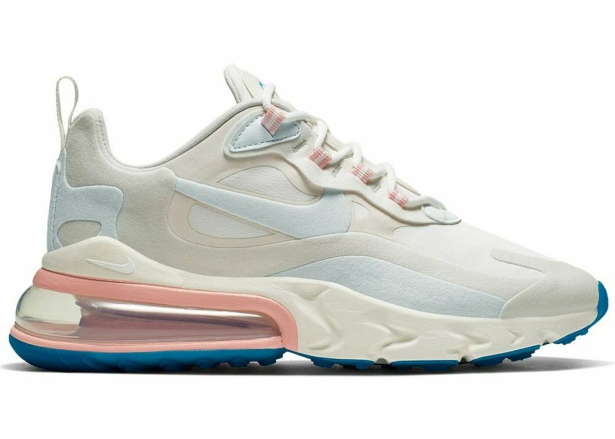 NIKE WMNS AIR MAX 270 REACT "AMERICAN MODERN" AT6174-100 （サミットホワイト/ファントム/コーラルスターダスト/ゴーストアクア） エア ...