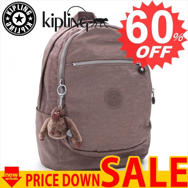 kipling クラスチャレンジャー バックパック K15016 757 （モンキーブラウン） リュックサック、デイパック - 最安値・価格 ...