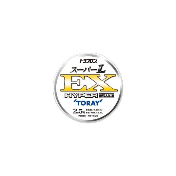 TORAY トヨフロン スーパーL EX ハイパー 1.2号 50m 釣り糸、ライン - 最安値・価格比較 - Yahoo!ショッピング