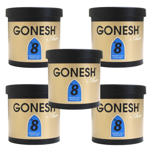 GONESH GONESH ゲルエアフレッシュナー No.8×5個 自動車用 消臭、芳香剤 - 最安値・価格比較 - Yahoo!ショッピング