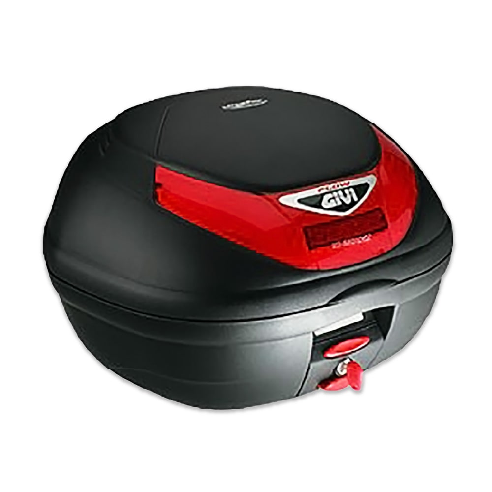 GIVI E350 FLOWシリーズ（ストップランプなし）E350N 未塗装ブラック バイク用トップケース、リアボックス - 最安値・価格比較 - Yahoo!ショッピング