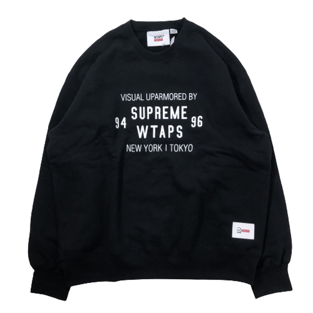 Supreme WTAPS® Crewneck （Black） 21fw メンズジャージ、スウェット トップス - 最安値・価格比較 - Yahoo!ショッピング｜口コミ・評判からも探せる