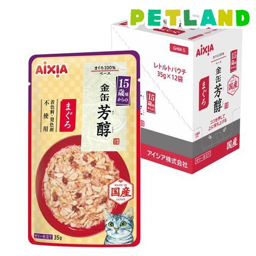 アイシア 金缶 芳醇 15歳頃からのまぐろ 35g×12袋 金缶 猫缶、ウエットフード - 最安値・価格比較 - Yahoo!ショッピング｜口コミ・評判からも探せる