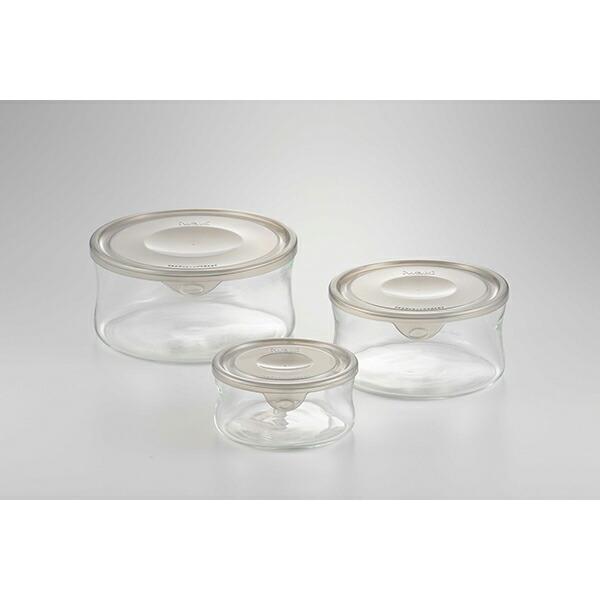 iwaki iwaki NEWパック＆レンジ 丸タイプ 3点セット（380ml、840ml、1.3L×各1） （グレー） BT-NPR3GY3 【10セット】 食品保存容器 - 最安値・価格 ...