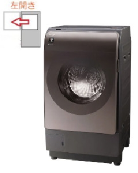 SHARP プラズマクラスター ドラム式洗濯乾燥機 左開き ES-X12C-TL （リッチブラウン） プラズマクラスター 洗濯機本体 - 最安値・価格比較 - Yahoo!ショッピング｜口コミ ...