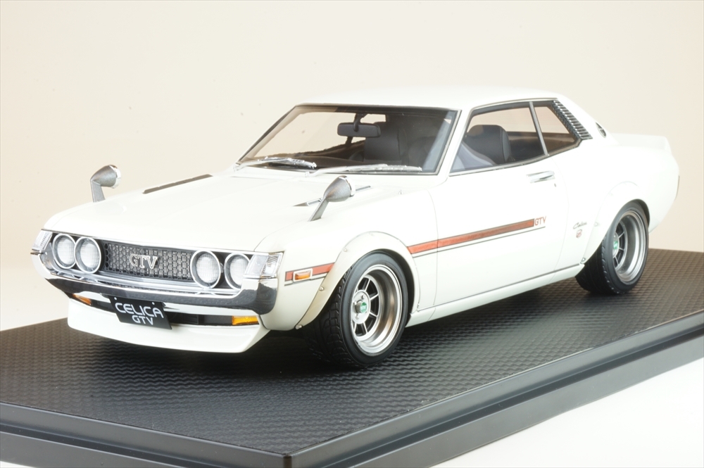 ignition model Toyota Celica 1600GTV （TA22） White （1/18スケール レジン IG2594） おもちゃのミニカー - 最安値・価格比較 ...