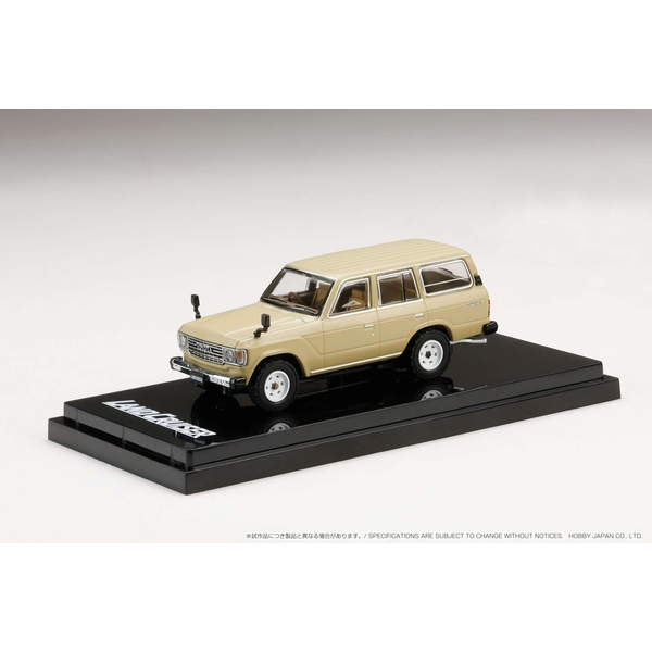 ホビージャパン トヨタ ランドクルーザー 60 GX 1981 トラディショナルベージュ （1/64スケール ダイキャスト ABS HJ643039ABG） おもちゃのミニカー - 最安値 ...
