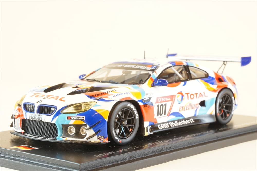 スパークモデル BMW M6 GT3 No.101 Walkenhorst Motorsport 24H Nürburgring 2021 C ...