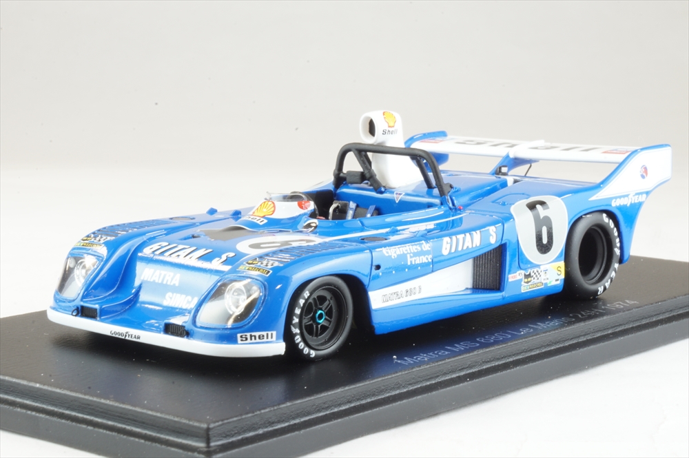 スパークモデル Matra MS 680 No.6 24H Le Mans 1974 J-P.Beltoise - J-P.Jarier （1 ...