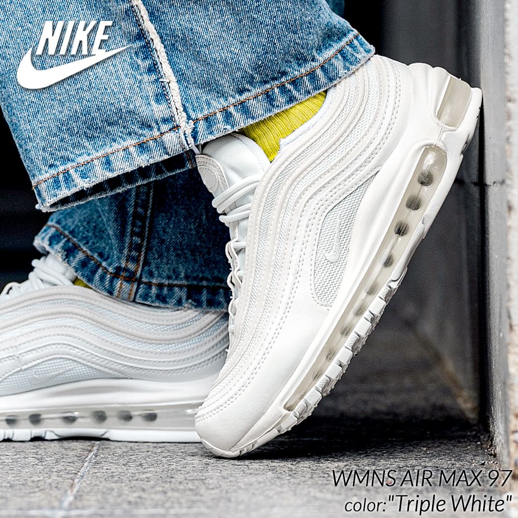 NIKE WMNS AIR MAX 97 "WHITE" DH8016-100 （ホワイト/ホワイト/ホワイト） エア マックス エア ...
