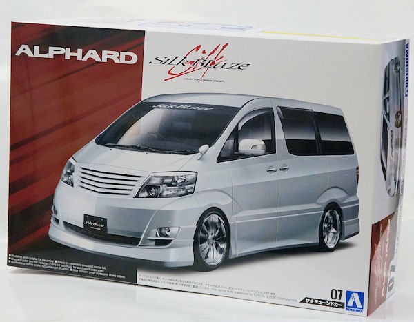 青島文化教材社 シルクブレイズ MNH/ANH10 15W アルファード 2005 （1/24スケール ザ・チューンドカー No.7（旧） 052150） 自動車の模型、プラモデル - 最安値 ...