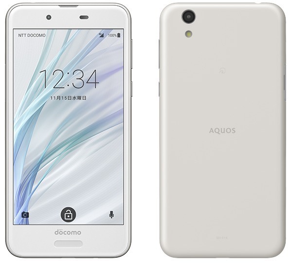 SHARP AQUOS sense SH-01K 5インチ メモリー3GB ストレージ32GB Silky White ドコモ AQUOS ...