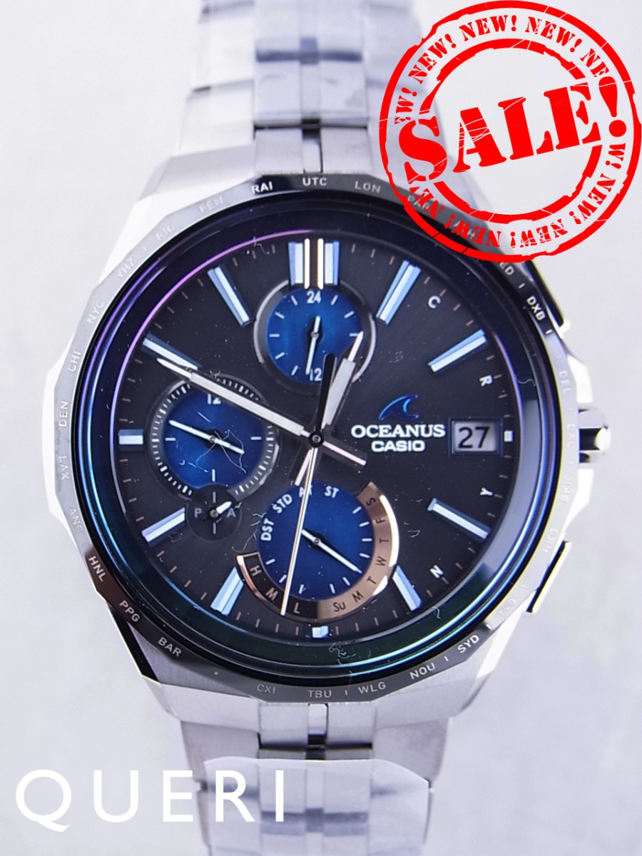 CASIO OCEANUS Manta S5000 Series OCW-S5000C-1AJF OCEANUS Manta（OCEANUS ...