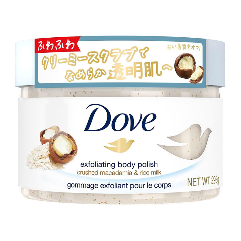 Dove（パーソナル・ケア） ダヴ（Dove） クリーミースクラブ マカダミア＆ライスミルク 298g×1 ボディマッサージ、スクラブ - 最安値・価格比較 - Yahoo!ショッピング
