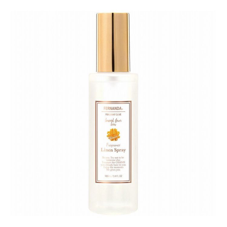FERNANDA FERNANDA （フェルナンダ） Linen Spray Fragrant Olive （リネンスプレー フレグラントオリーブ） 100ml×1本 部屋用（芳香剤、消臭剤 ...
