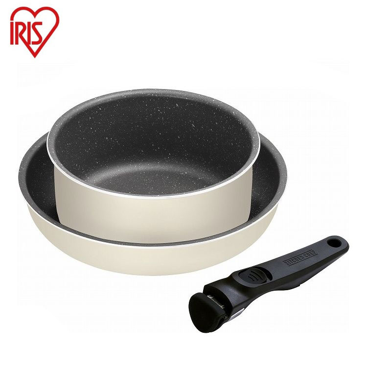 IRIS OHYAMA アイリスオーヤマ ダイヤモンドコートパン IH 3点セット（アイボリー）DCI-T3S 鍋、フライパンセット - 最安値・価格比較 - Yahoo!ショッピング｜口コミ ...