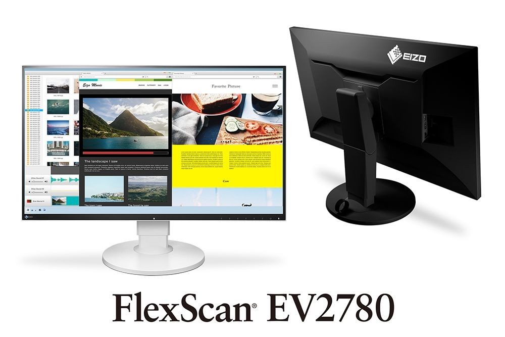 EIZO フレックススキャン FlexScan EV2780-BK（WQHD 27型IPS液晶）ブラック パソコン用ディスプレイ、モニター - 最安値・価格比較 - Yahoo!ショッピング ...