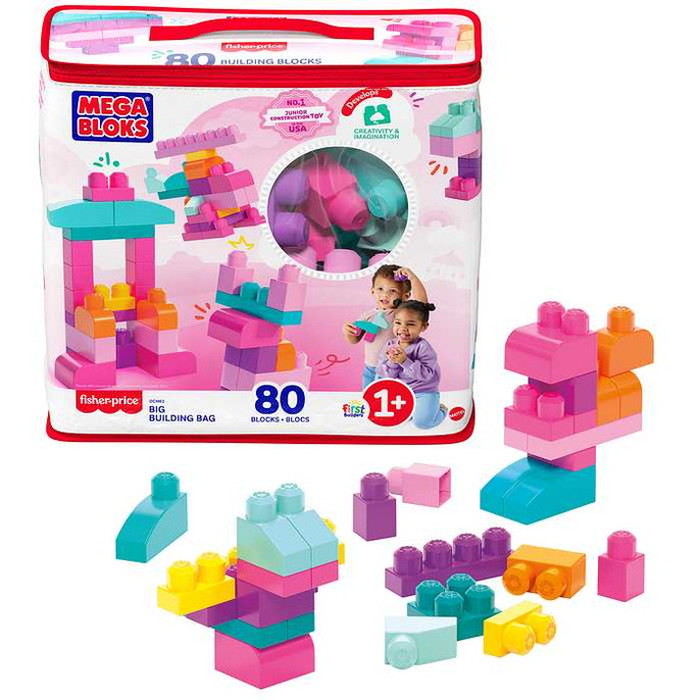 フィッシャープライス フィッシャープライス 1才からのメガブロック たっぷり80個ブロックパック ピンク DCH62_4582518951433 MEGA BLOKS ブロック - 最安値 ...