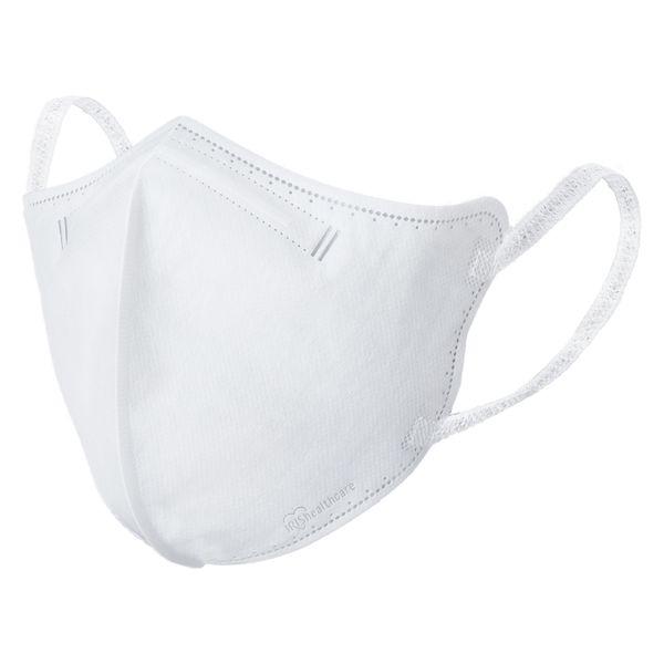 IRIS OHYAMA アイリスオーヤマ DAILY FIT MASK Filter＋ ふつうワイドサイズ ホワイト 20枚入[RN ...
