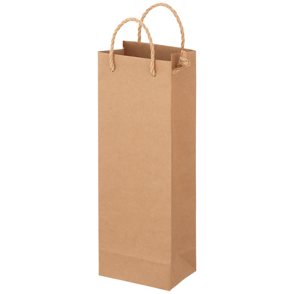 ASKUL アスクルオリジナル ワインバッグ ベーシックタイプ 丸紐 ベージュ 10枚×1セット（10枚入） 紙袋 - 最安値・価格比較 ...