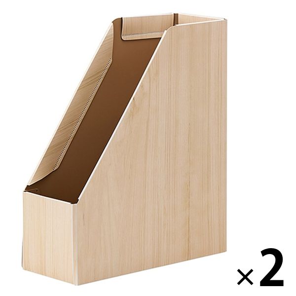セキセイ ウッズスタイル ドキュメントスタンド A4タテ（ナチュラルブラウン）WDS-8650-54×2セット ボックスファイル - 最安値・価格比較 - Yahoo!ショッピング｜口コミ ...